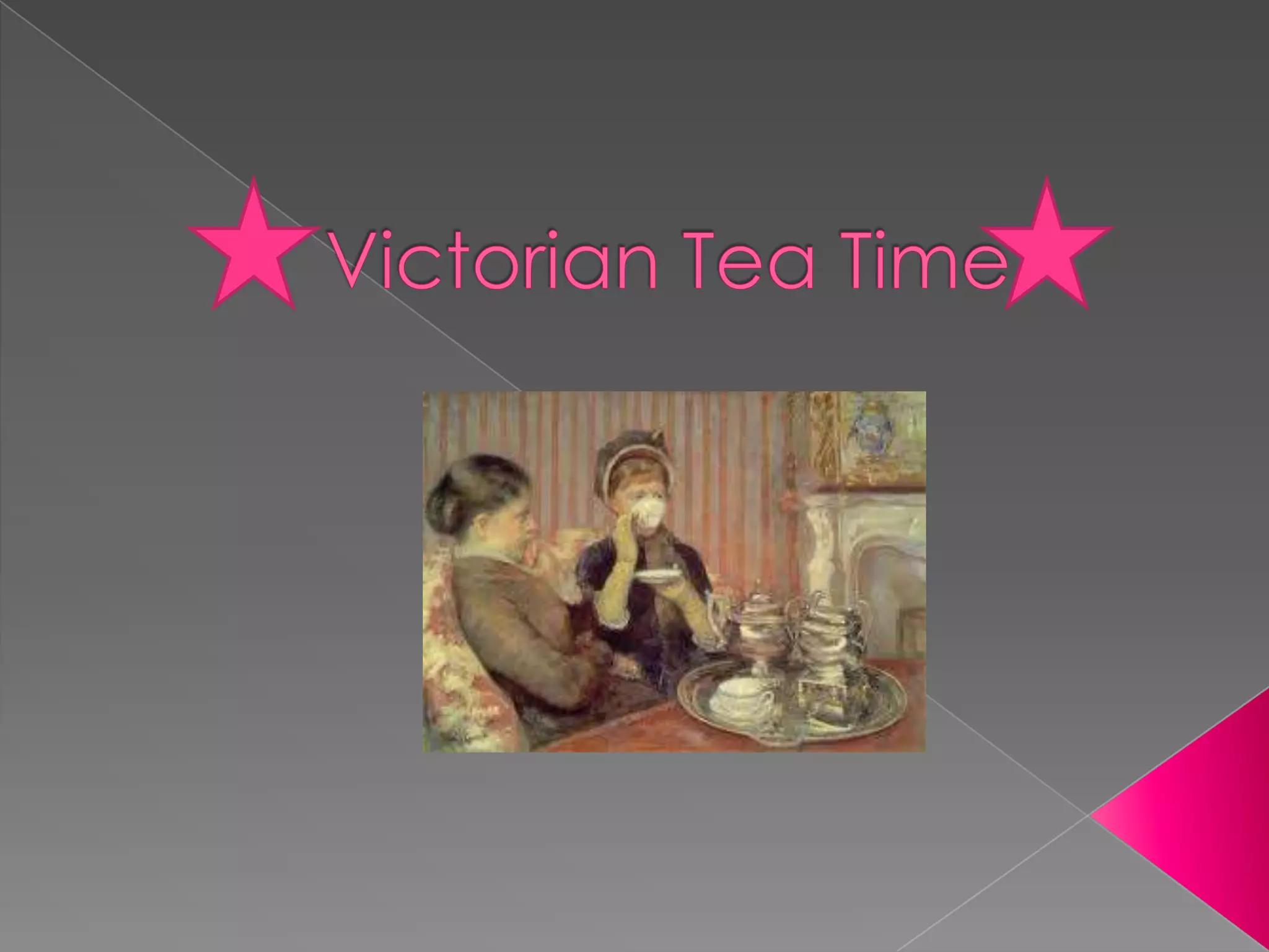 Victorian tea time | PPTX