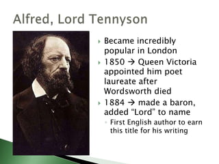 Victorian, tennyson, ulysses | PPTX