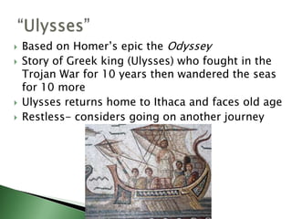 Victorian, tennyson, ulysses | PPT