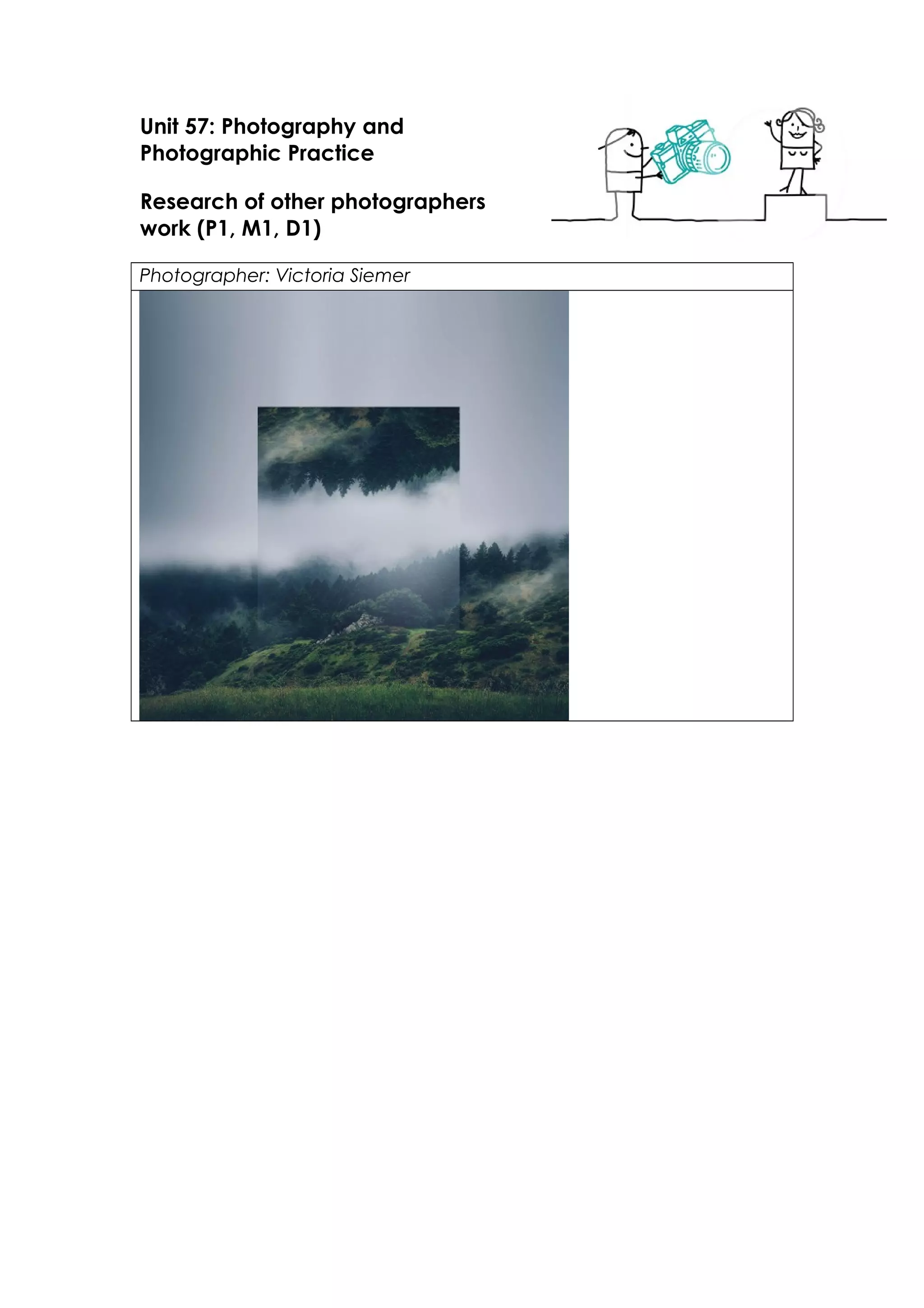 Victoria Siemer Work Sheet Analysis | DOC