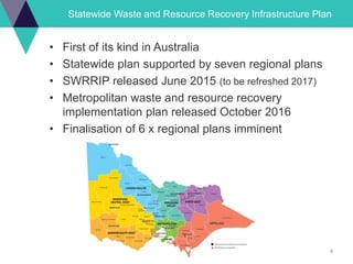 Victorias Waste Infrastructure Planning Framework | PPT