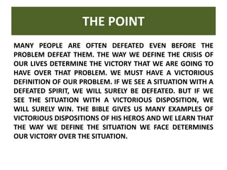 Victorious definition of crisis | PPTX