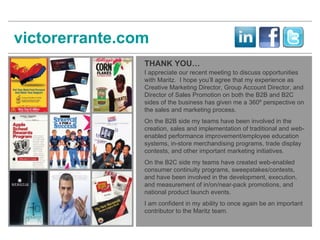 Background and Professional Work Examples | PPT