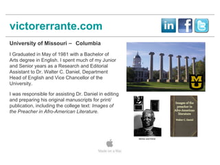 Background and Professional Work Examples | PPT