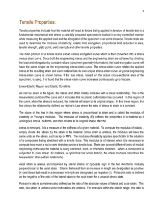 Tensile Strengthy | DOCX | Physics | Science