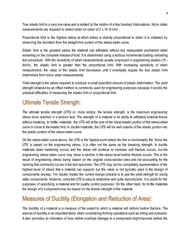 Tensile Strength | DOCX