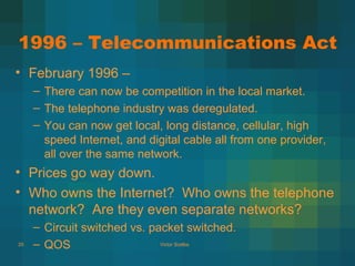 Victor Scelba - History of Telecommunications | PPT