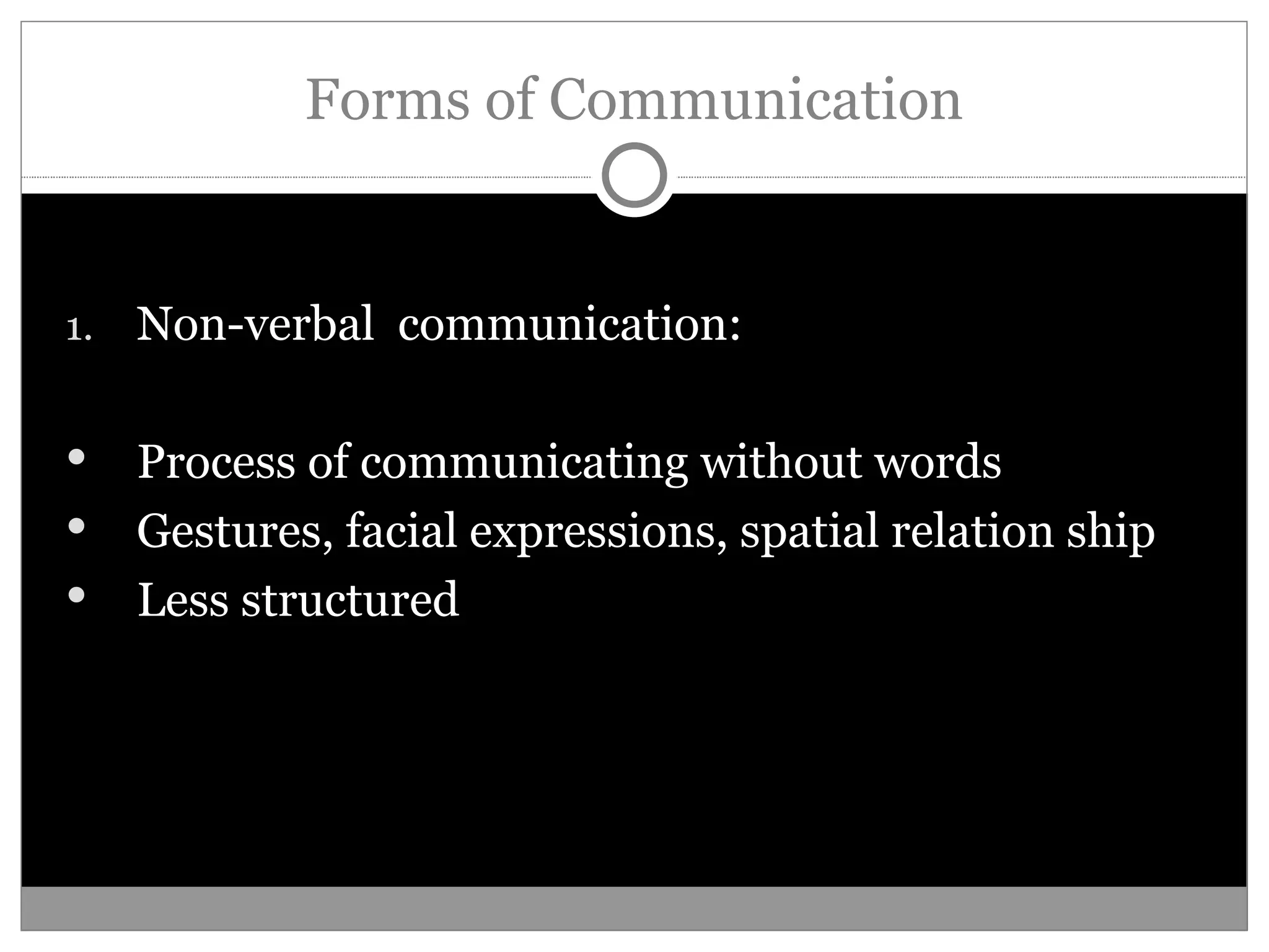 Forms of Communication and Communication Channels | PPT