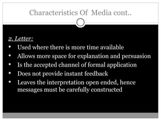 Forms of Communication and Communication Channels | PPT