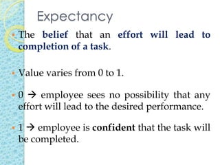 Victor vroom’s expectancy theory | PPTX