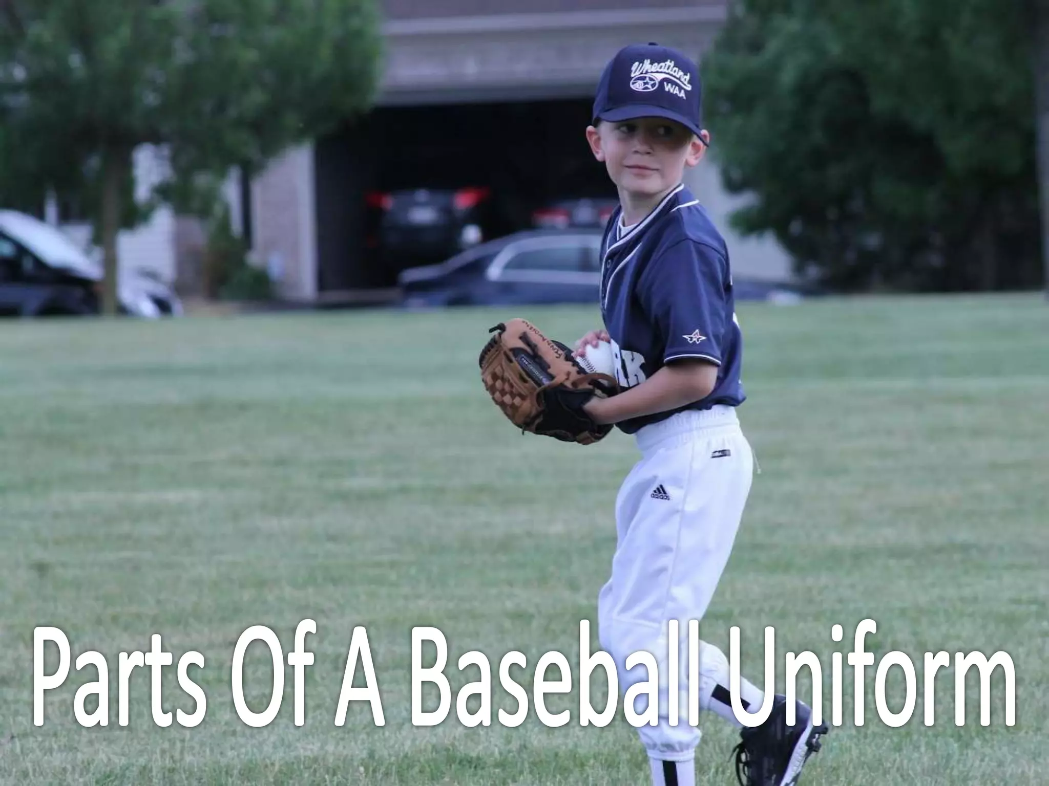 Parts of a Baseball Uniform | PPTX