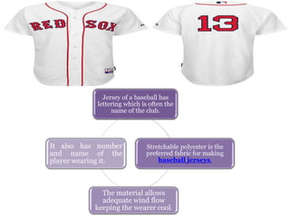 Parts of a Baseball Uniform | PPTX
