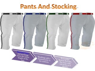 Parts of a Baseball Uniform | PPTX