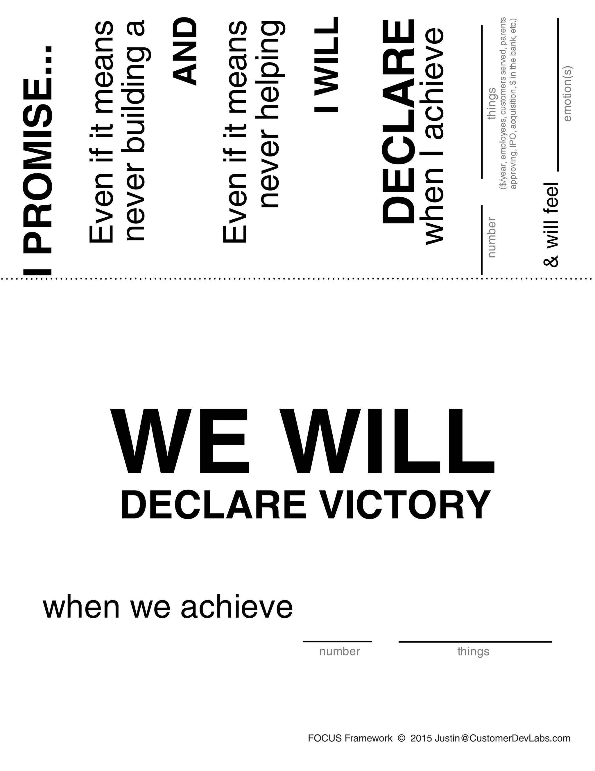 Victory declaration | PDF