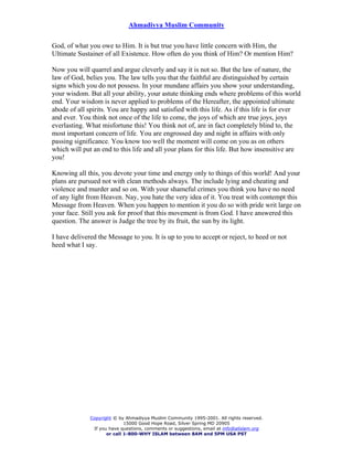 Victory of islam | PDF