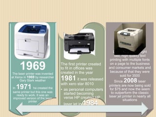 Victory onyekwere web quest timeline | PPTX | Computer Peripherals ...