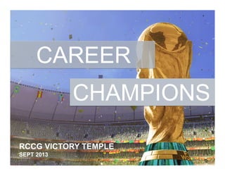 Victory temple Career Champions | PDF