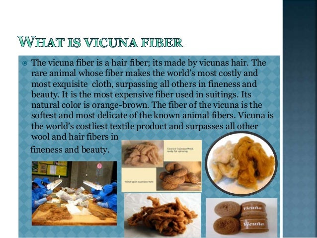 Vicuna Fiber