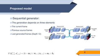 Paper discussion:Video-to-Video Synthesis (NIPS 2018) | PPT