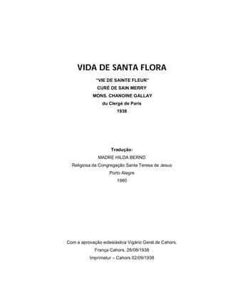 A Vida de Santa Flora | PDF