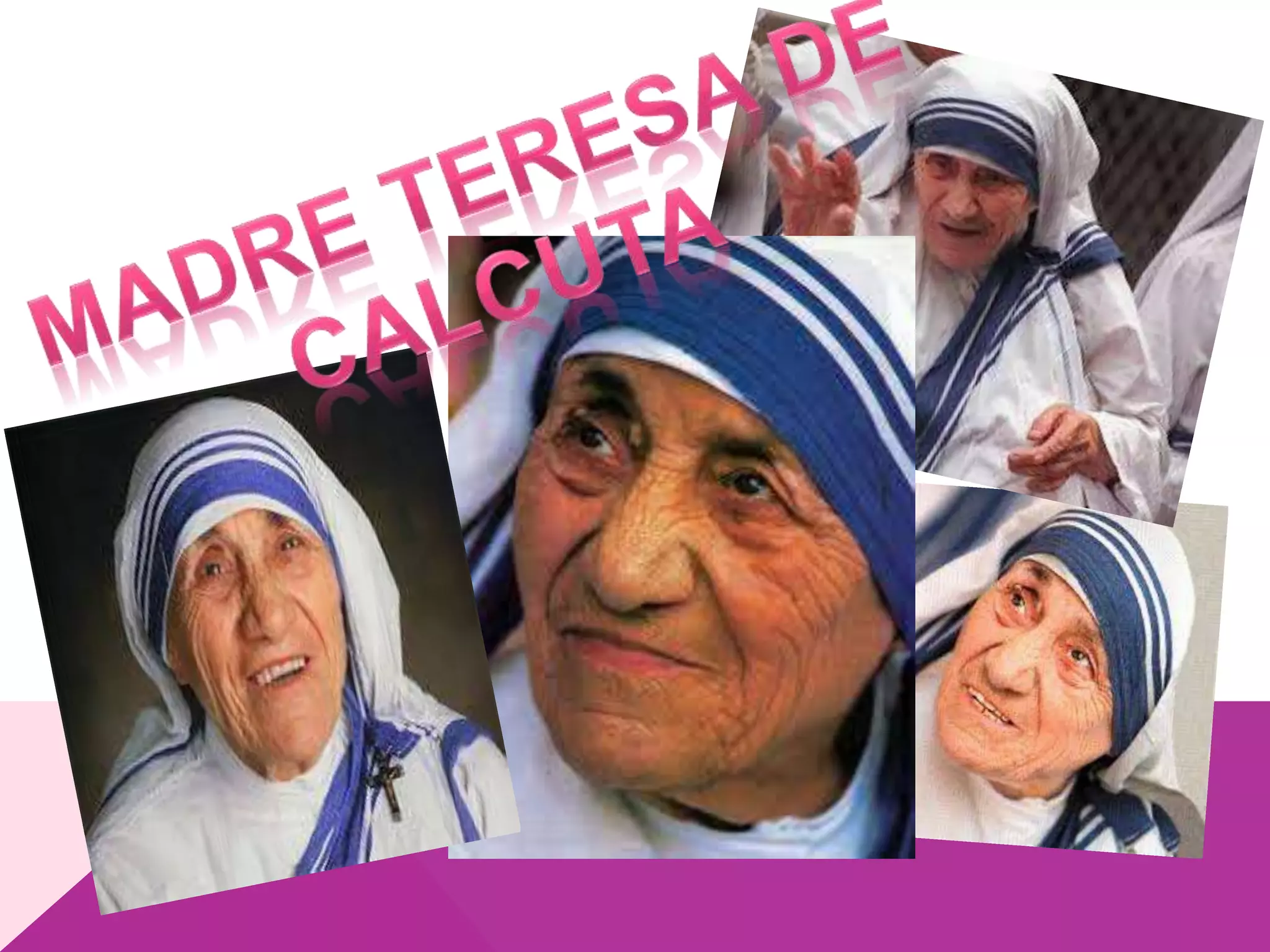 Vida ejemplar (Madre Teresa de Calcuta) | PPTX | Hinduism | Religion ...