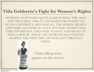 Vida goldstein | PDF
