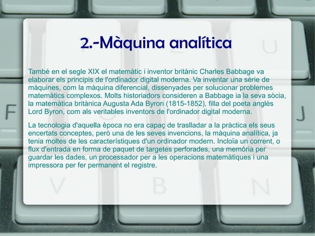 Historia dels ordinadors | ODP