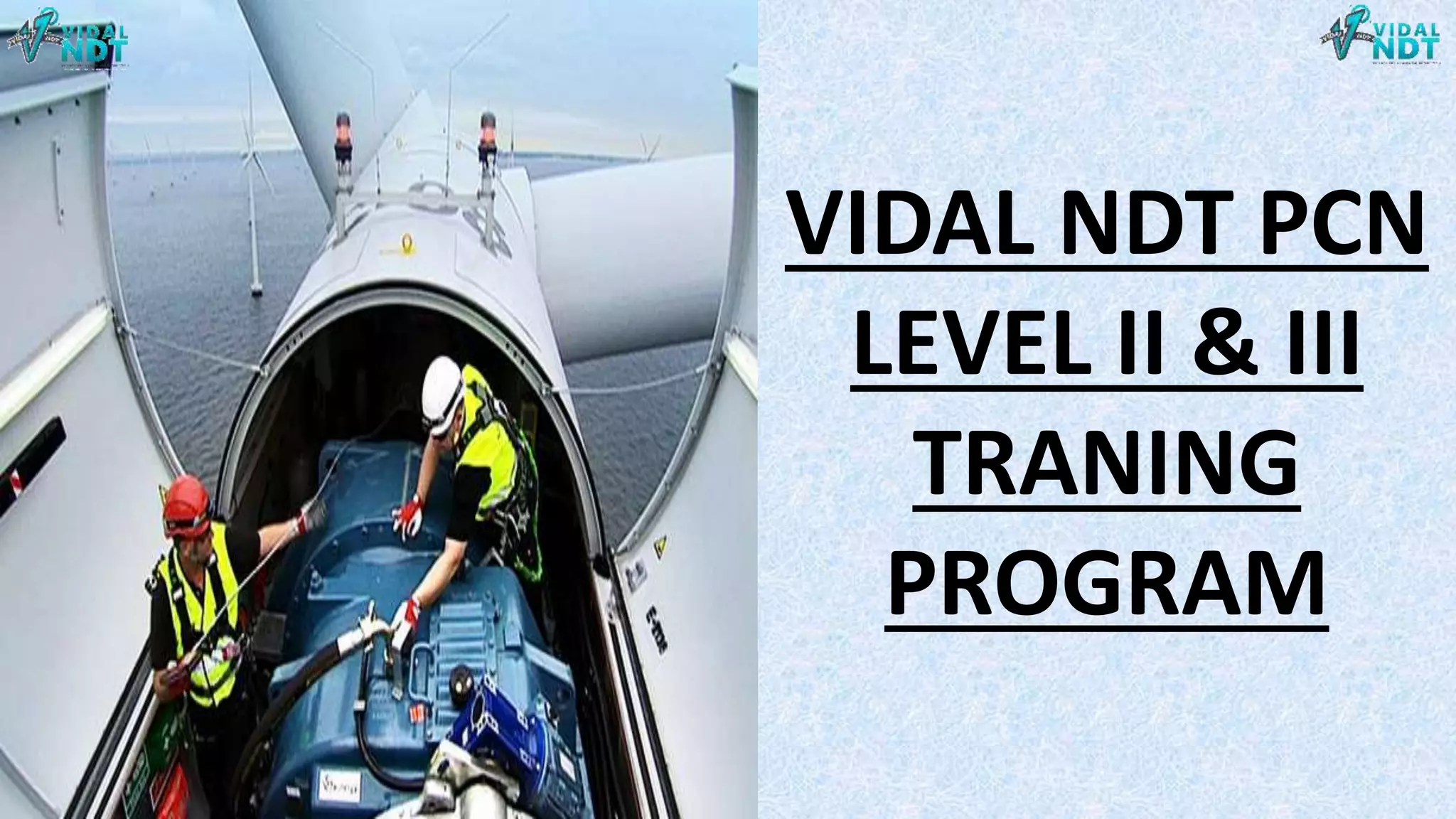 Vidal pcn level 1,2 and 3 training program | PPTX