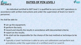 Vidal pcn level 1,2 and 3 training program | PPTX | Science