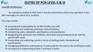 Vidal pcn level 1,2 and 3 training program | PPTX | Science
