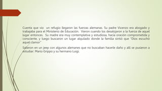 Vida y obra de Mario Grippo.pptx sacerdote | PPTX