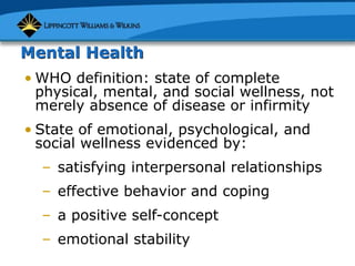 Psychiatric Mental Health Nursing | PPT