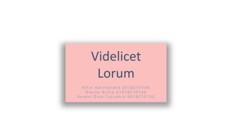 Kewirausahaan dan Ekonomi Kreatif | PPT