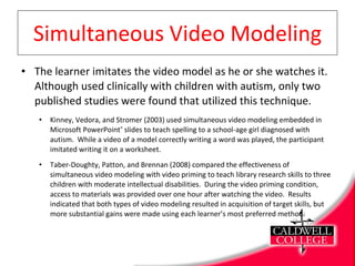 Video Modeling | PPT