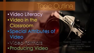 Enhancing Classroom Instruction through Video | PDF | Education