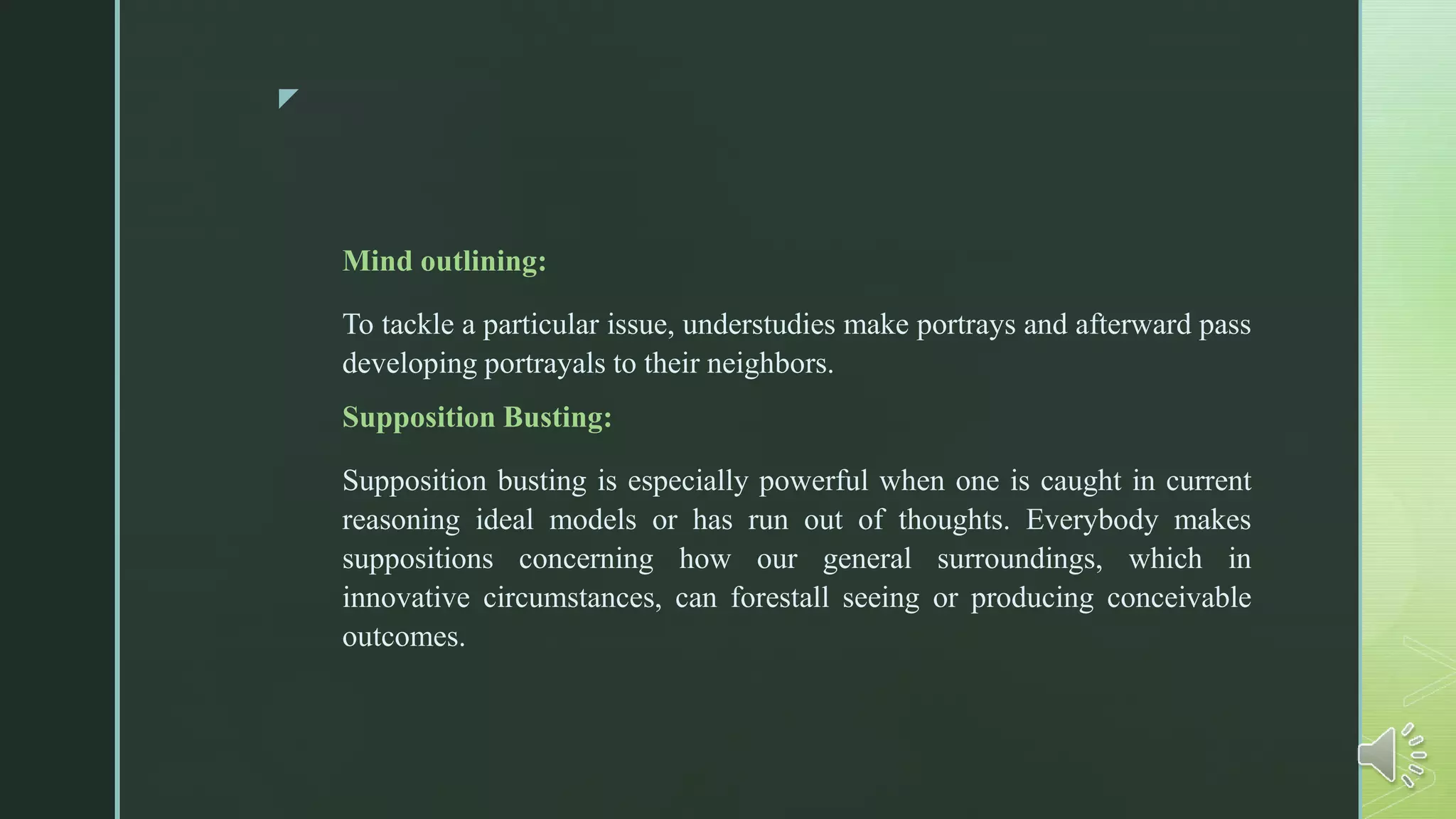 CREATIVE EDUCATION FOR STUDENTS | PPT