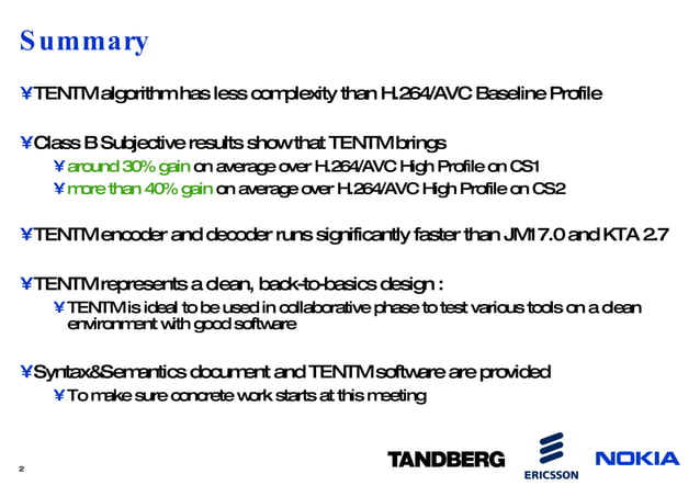 Video coding technology proposal by | PPT