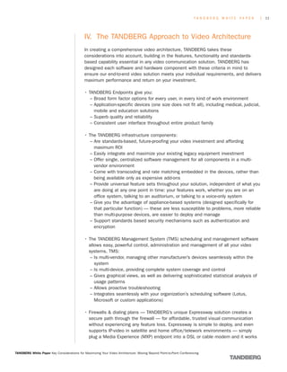 Video Conferencing Architecture | PDF