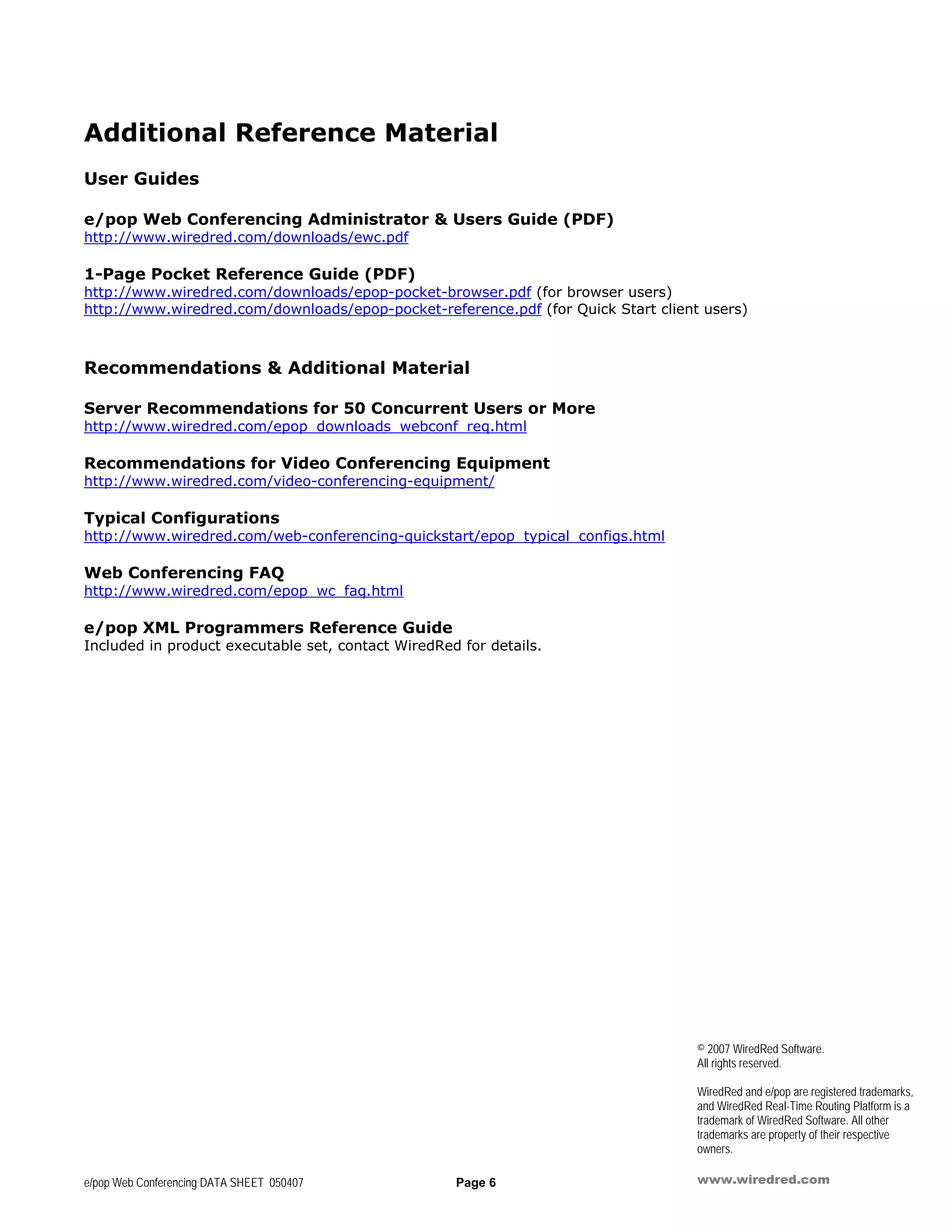 - Video conferencing data sheet | PDF