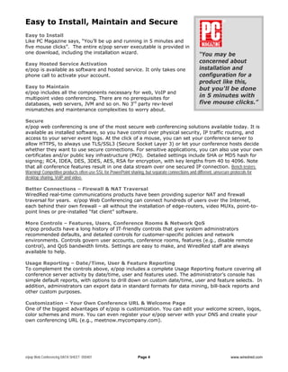 - Video conferencing data sheet | PDF