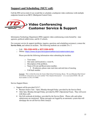 Video Conferencing Equipment Guide | PDF