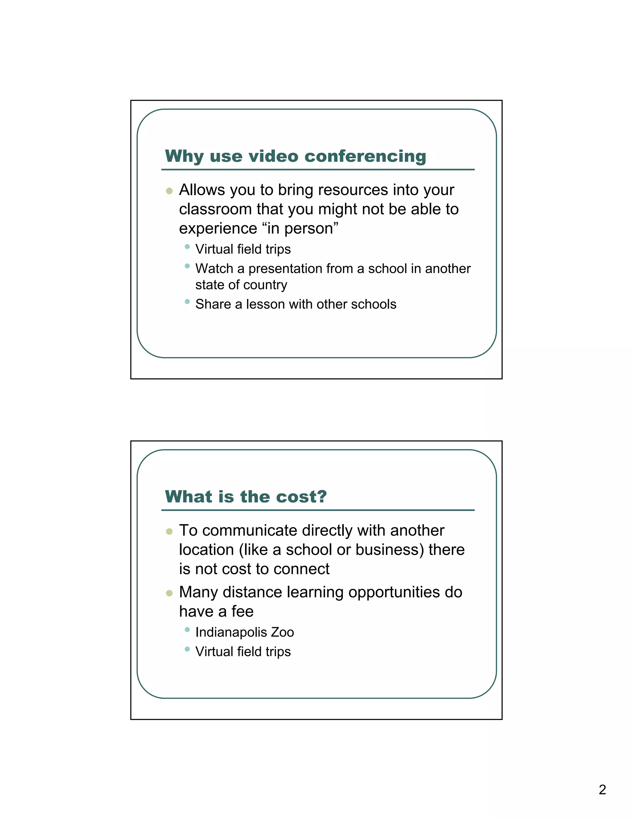 Video Conferencing – IP conferencing | PDF
