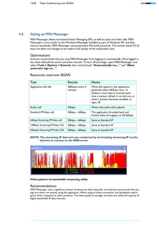 Video Conferencing over BGAN | PDF