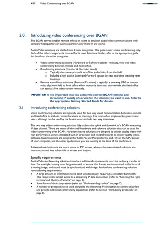 Video Conferencing over BGAN | PDF