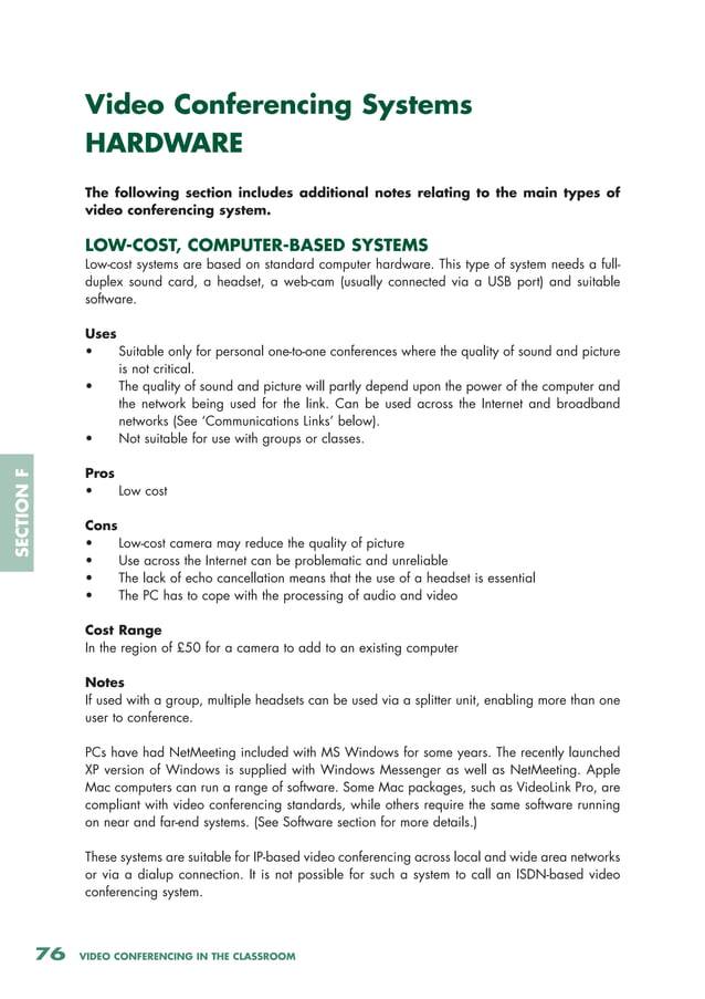 Video Conferencing PAGES | PDF