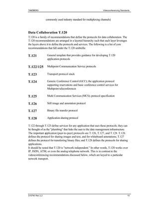 Video Conferencing Standards | PDF