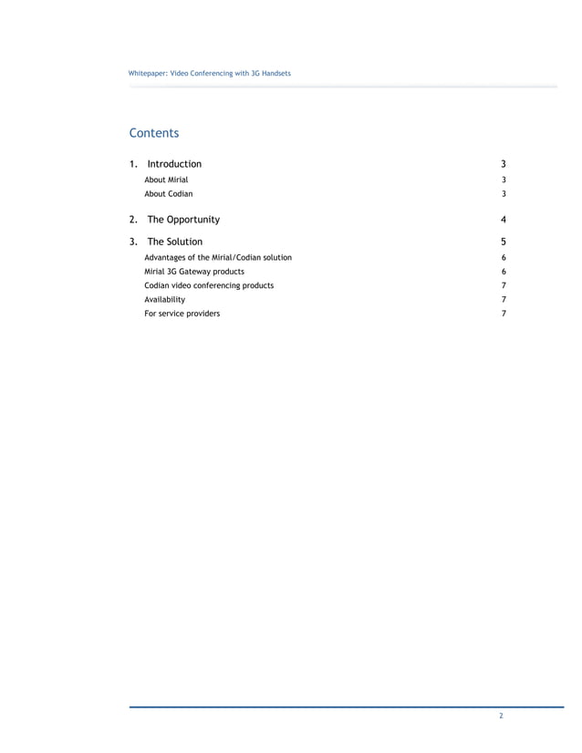 Video Conferencing with 3G Handsets | PDF | Web Conferencing | Computer Software and Applications