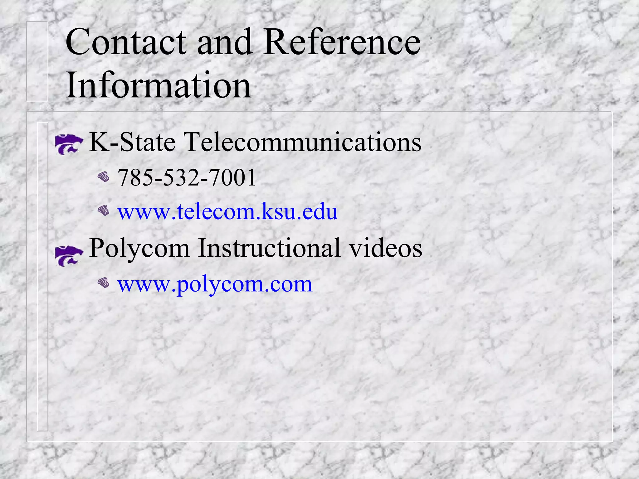 Video Conferencing.ppt | Cameras and Camcorders | Consumer Electronics