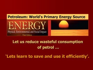 How To Save Fuel & Money | PPTX