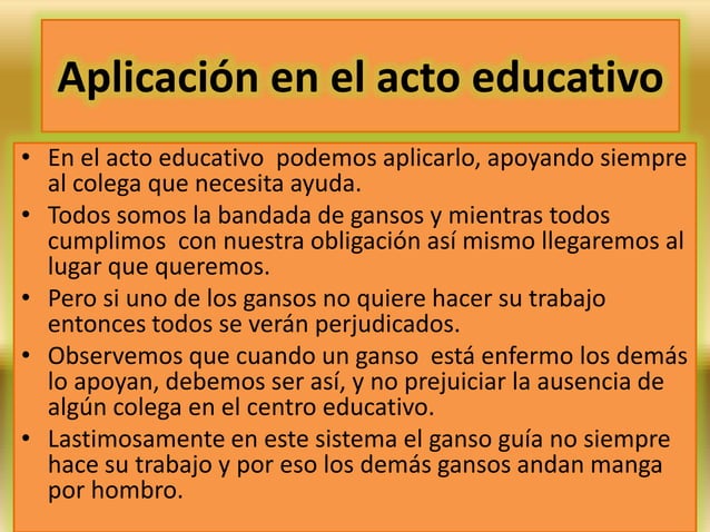Video los ganzos | PPT